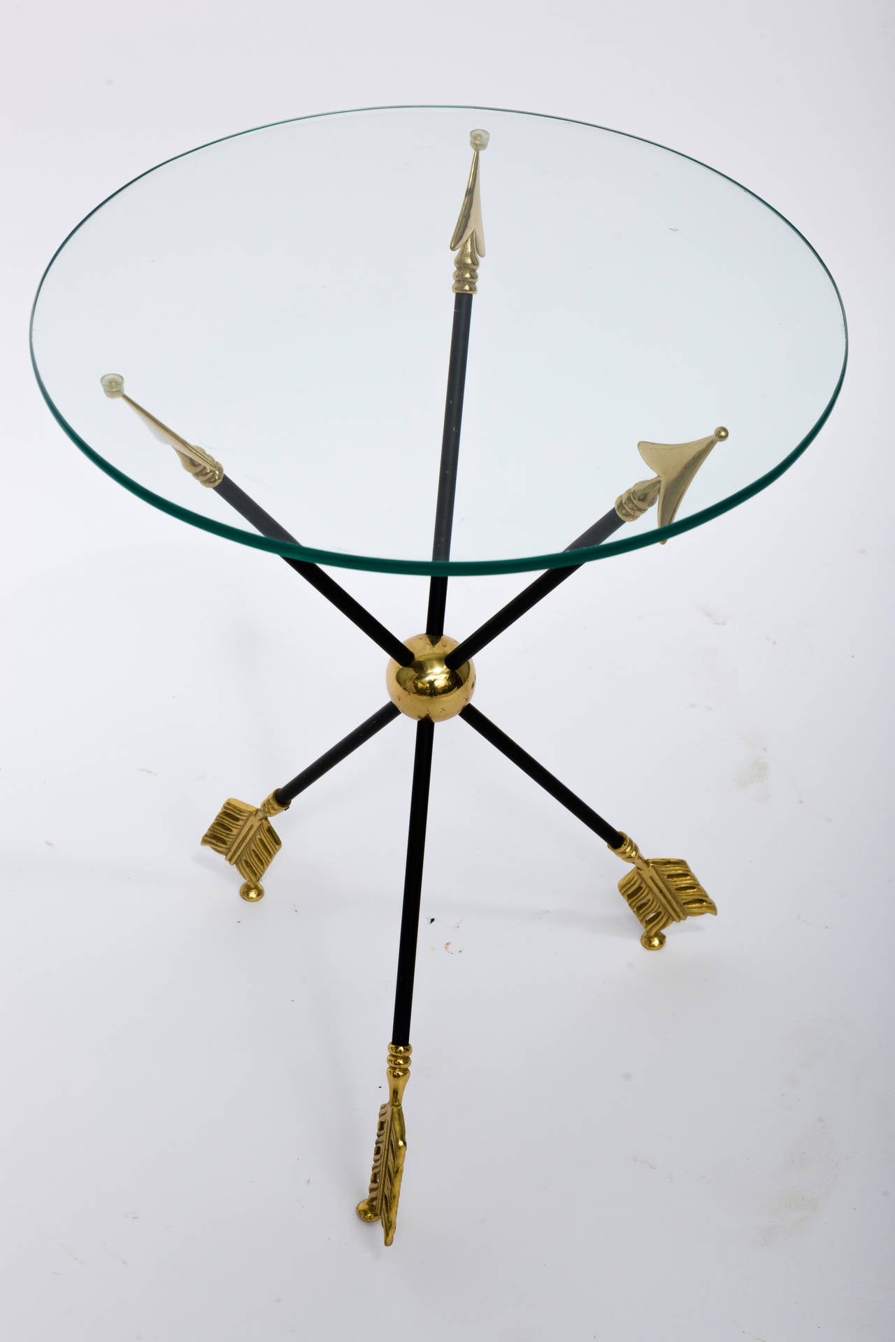 Arrow Side Table at 1stDibs