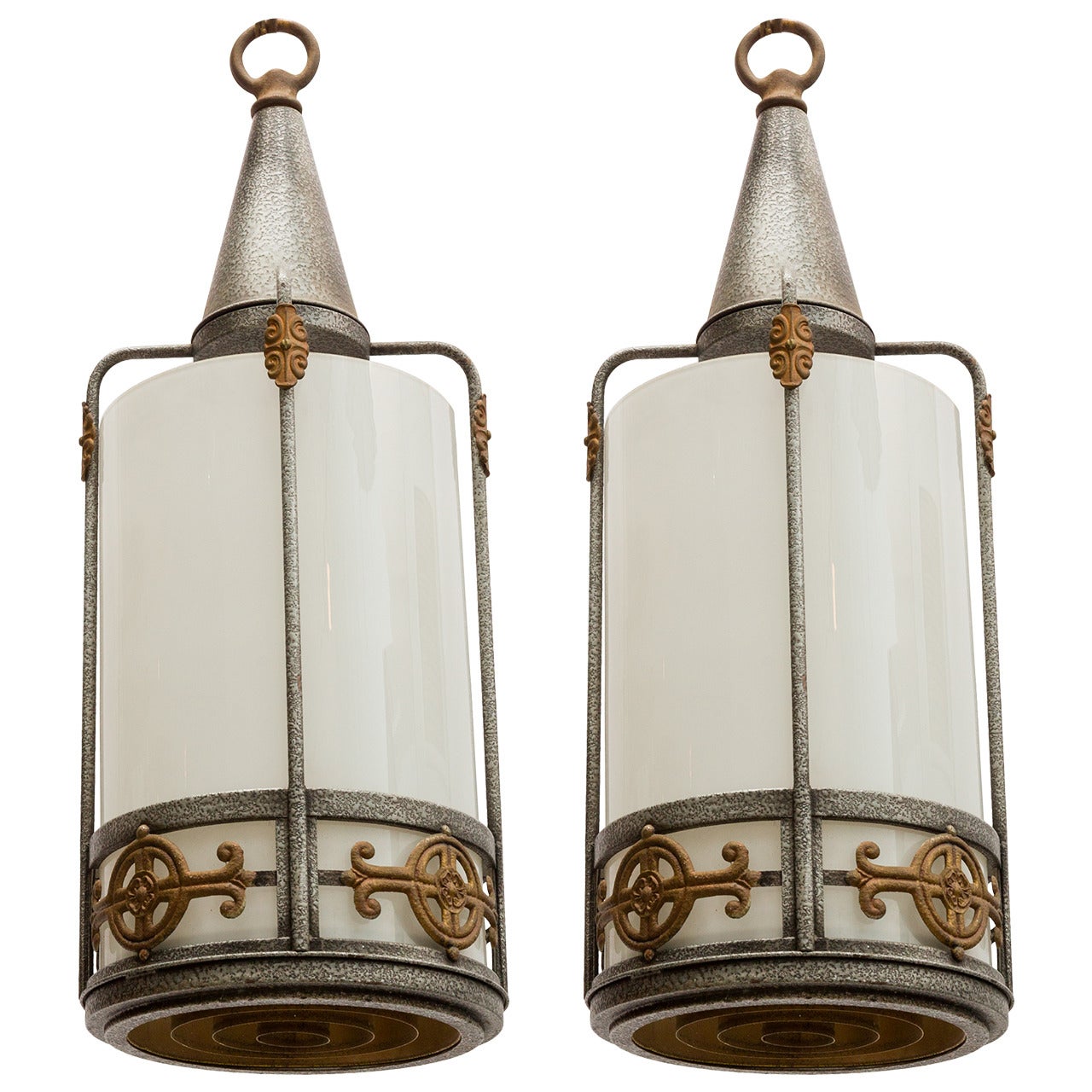 Pair of Church Lanterns at 1stDibs | church lanterns for sale