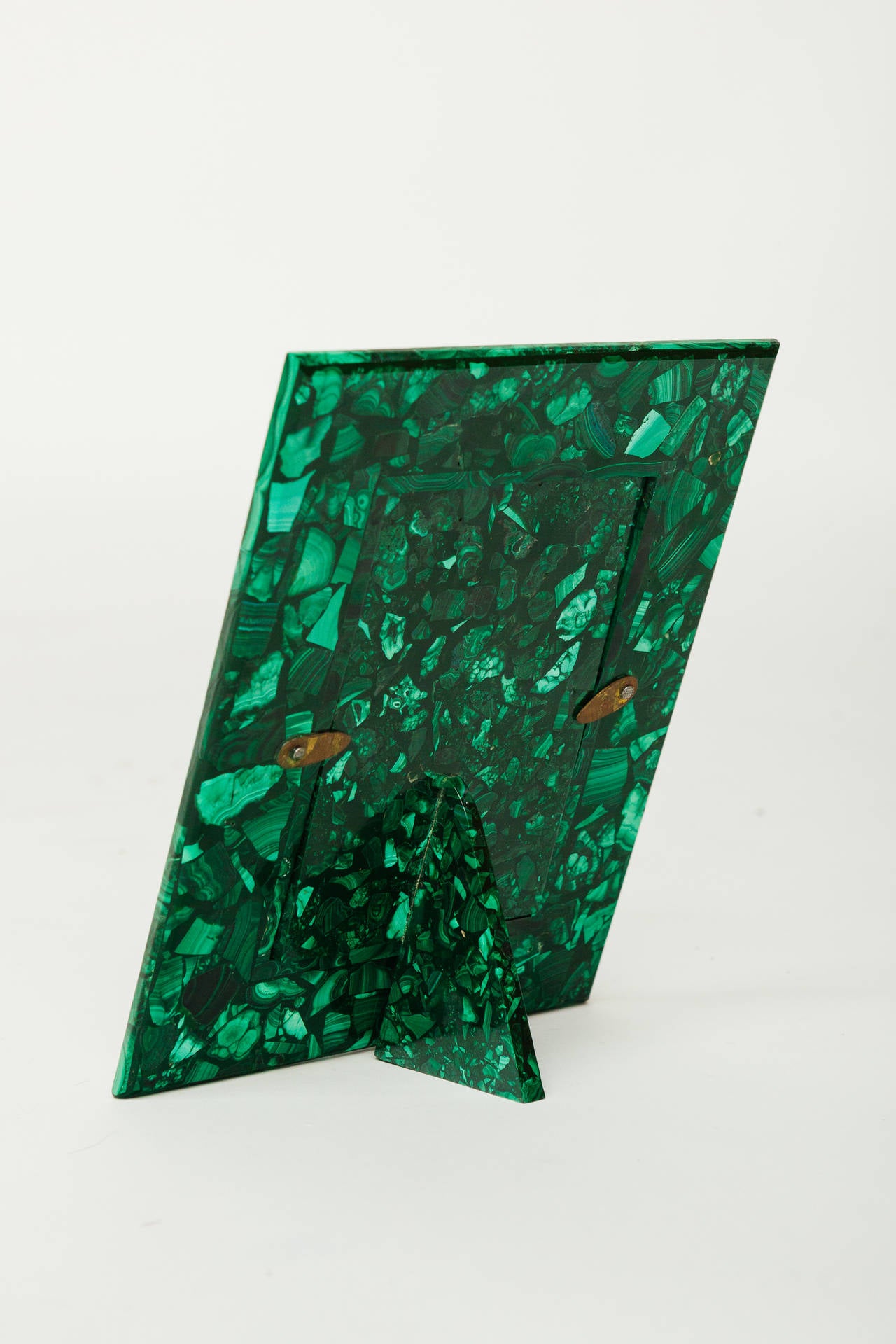Malachite Picture Frame with Bronze Trim at 1stDibs | decorative ...