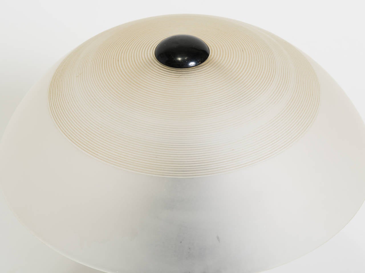 F. Fabbian Frosted Shade Table Lamp at 1stDibs