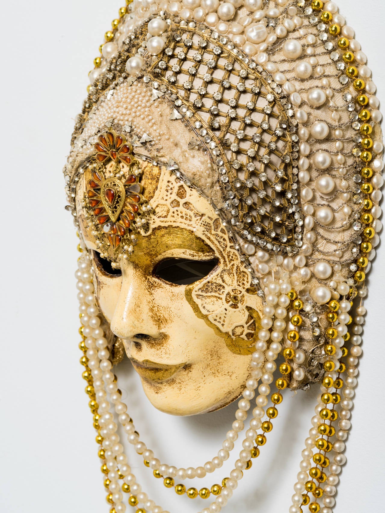 Venetian Handmade Carnival Mask For Sale At 1stdibs