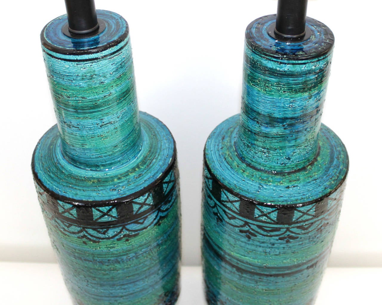 Pair of Lamps by Bitossi Rimini at 1stDibs