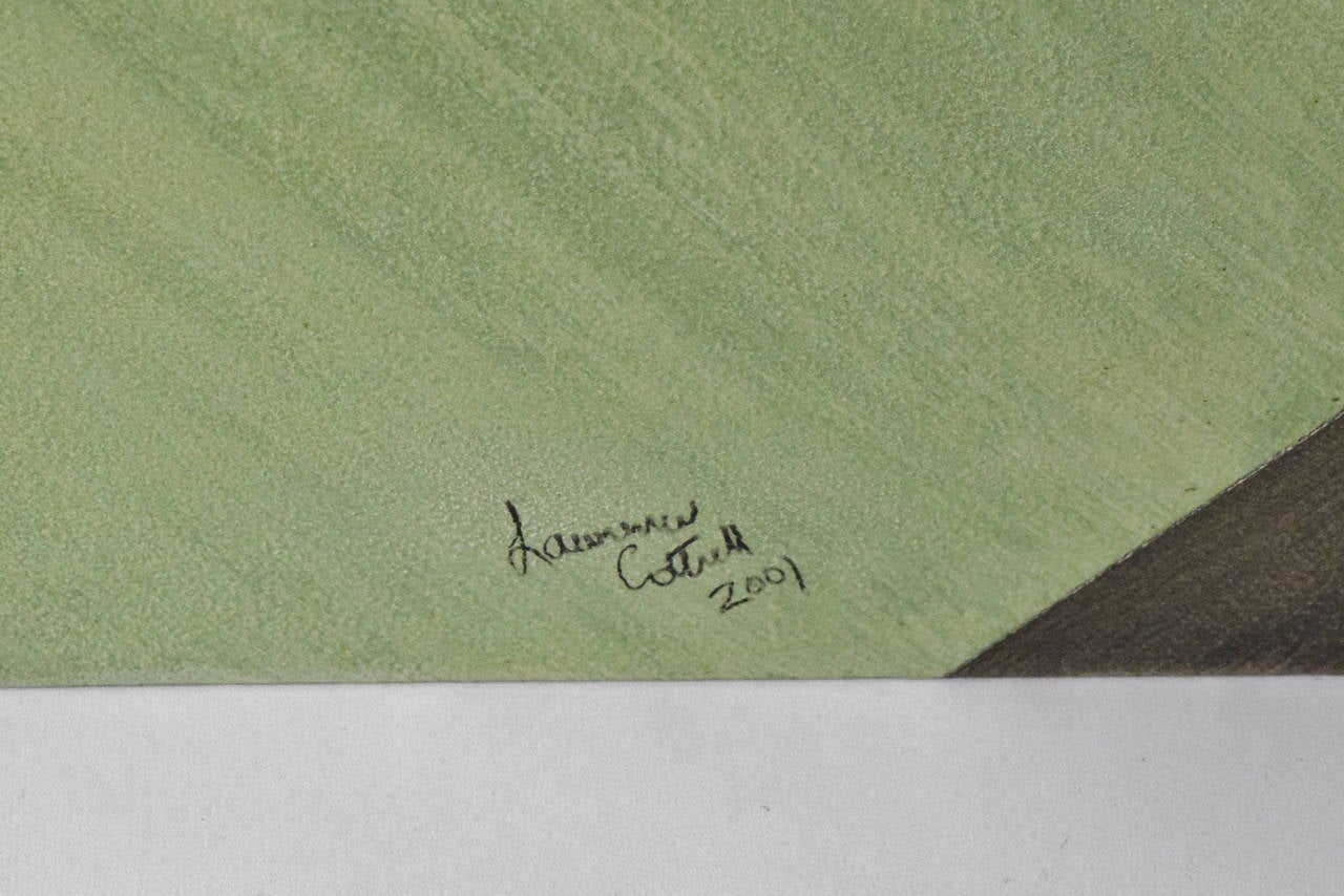 Larry Cottrell Original Oil on Board at 1stDibs