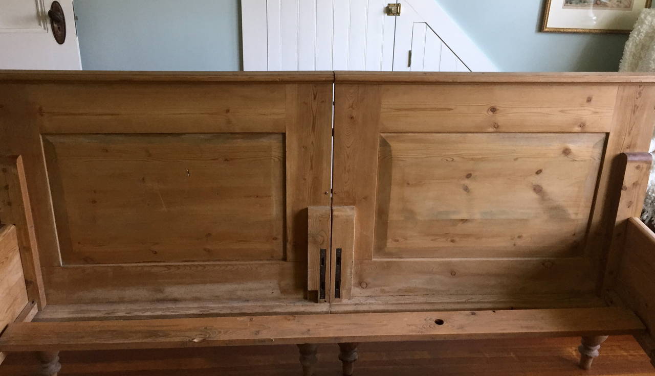 German Biedermeier Queen Bed at 1stdibs