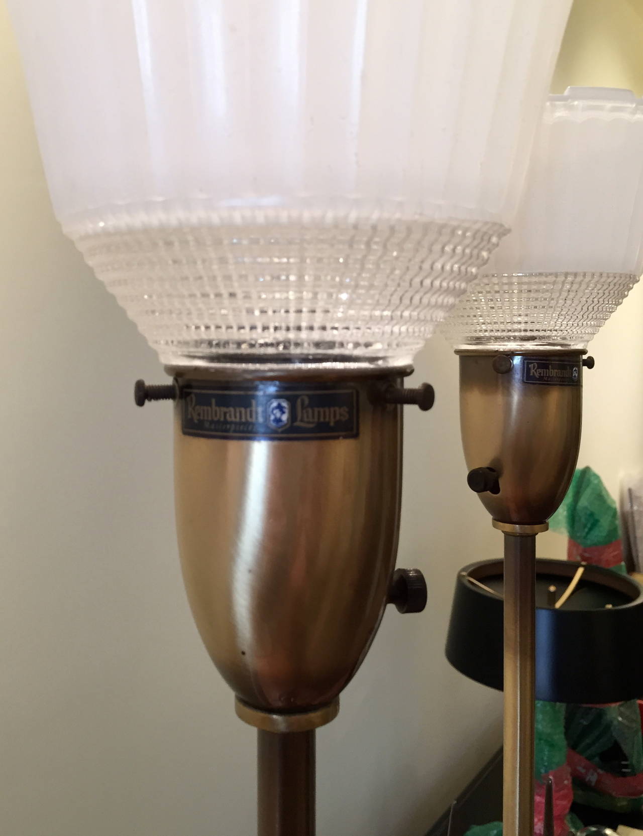 Pair of Atomic Table Lamps by Rembrandt For Sale at 1stDibs