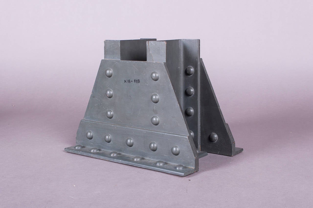 A 19th Century Didactical Architecture Model of a Riveted Iron ...