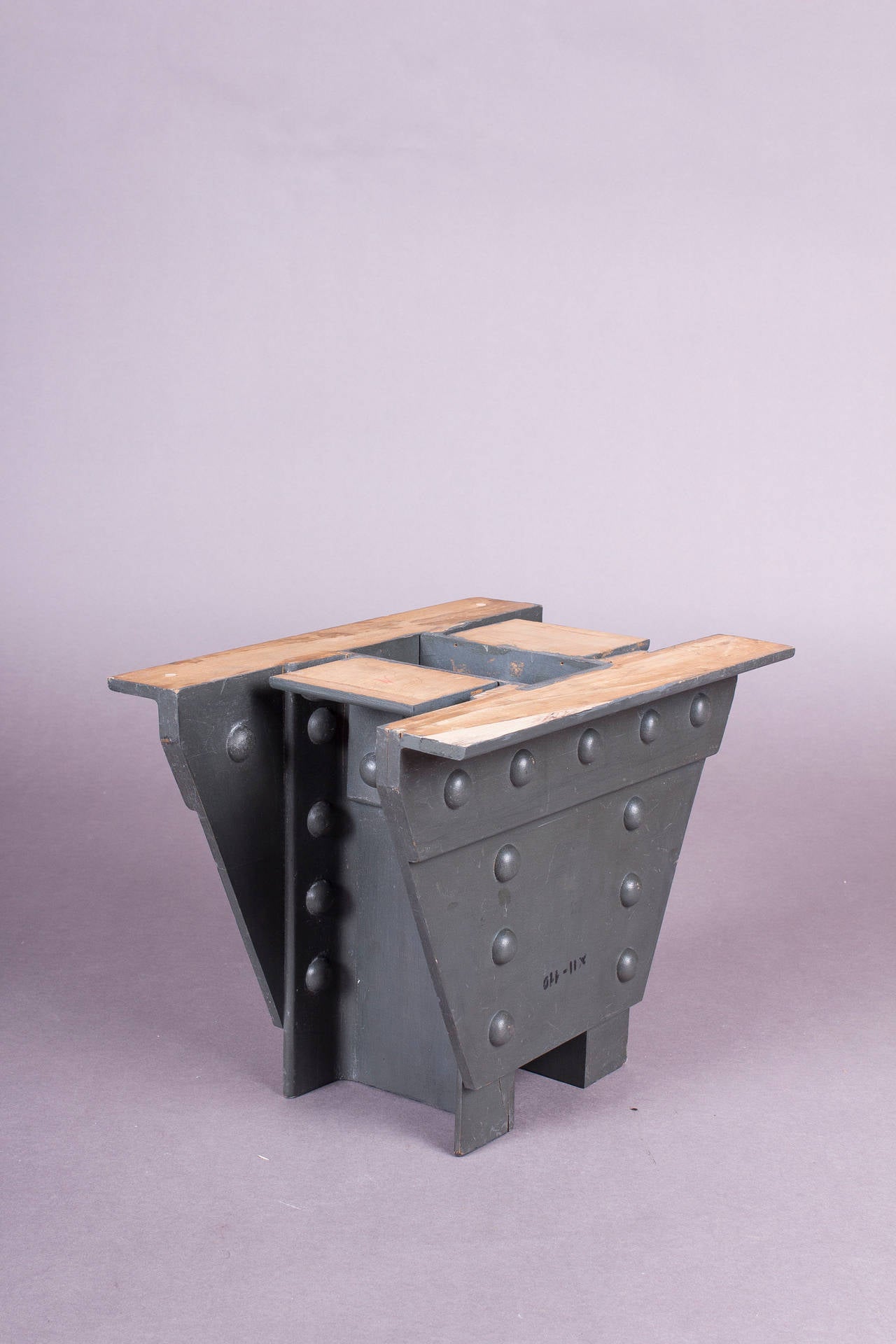 A 19th Century Didactical Architecture Model of a Riveted Iron ...