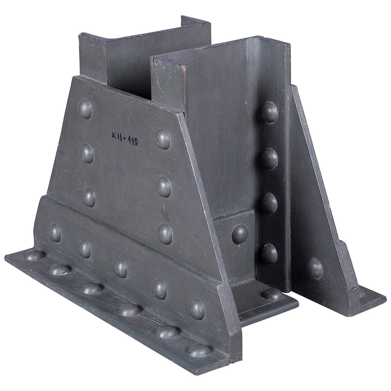 A 19th Century Didactical Architecture Model of a Riveted Iron ...