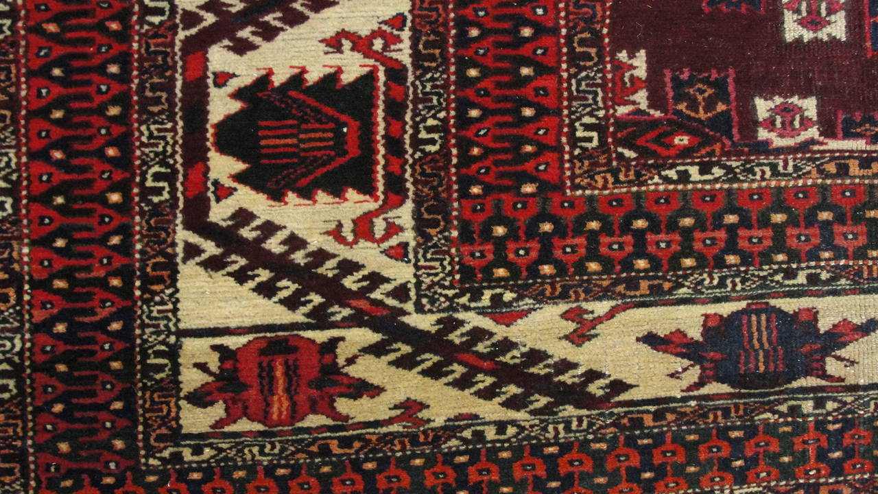 Yomut Turkmen Carpet at 1stDibs