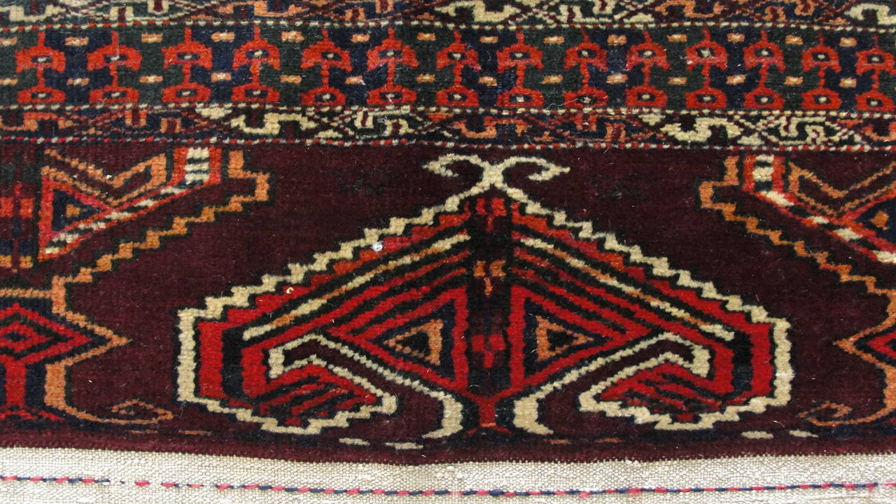 Yomut Turkmen Carpet at 1stDibs