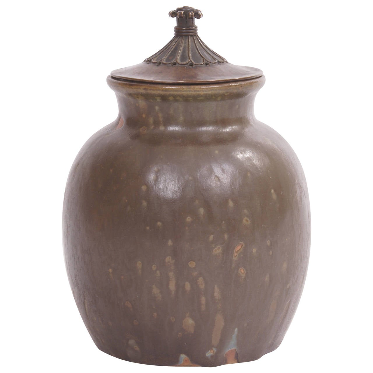 Patrick Nordstrom Lidded Jar for Royal Copenhagen For Sale at 1stDibs