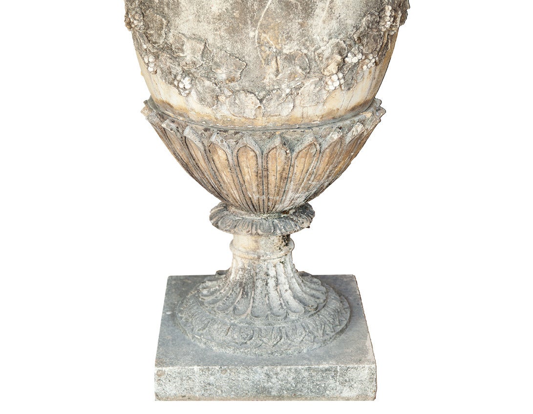 Baroque Style Garden Urn at 1stDibs