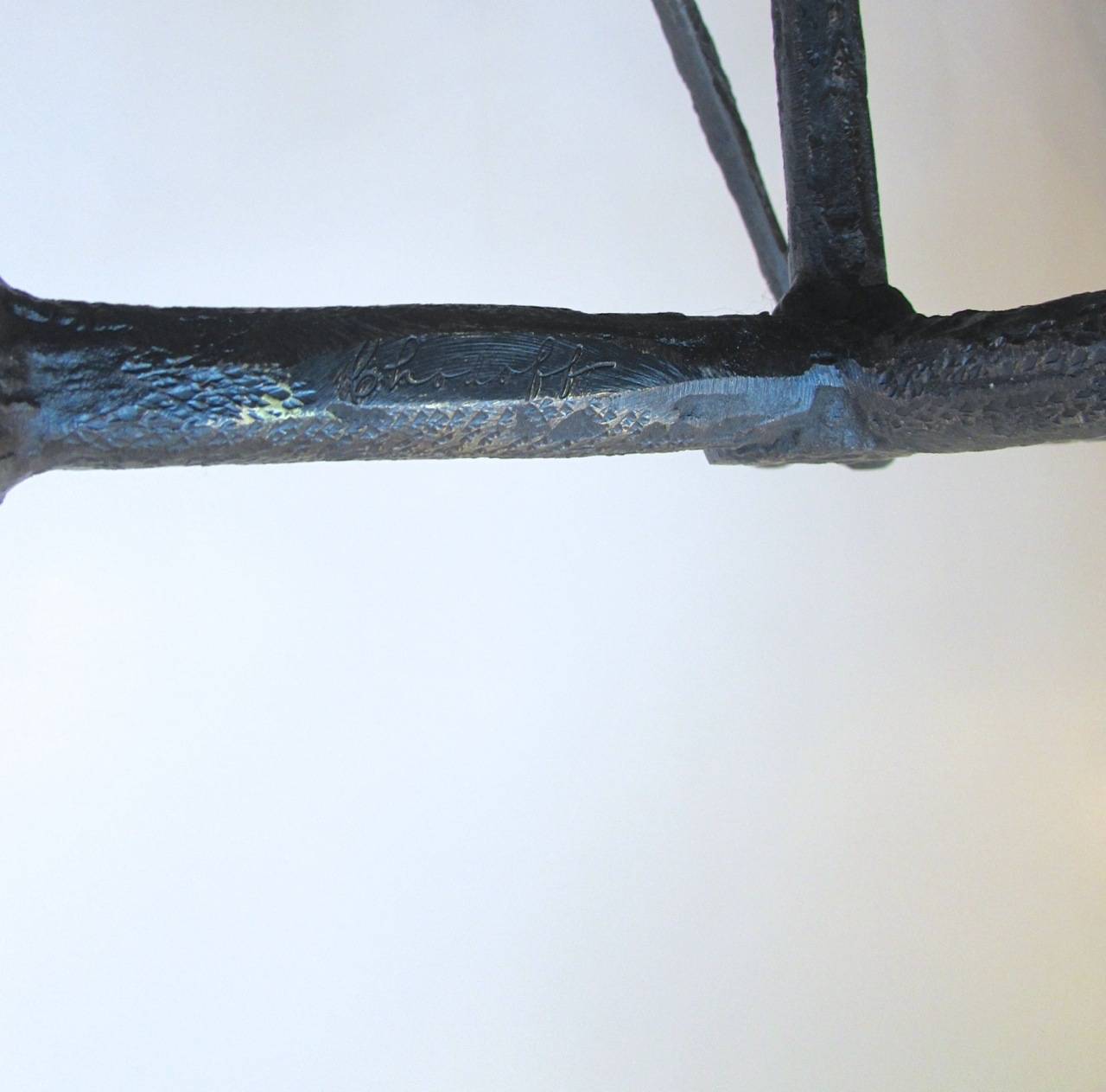 Pair of Christopher Chodoff Bronze Tables at 1stDibs