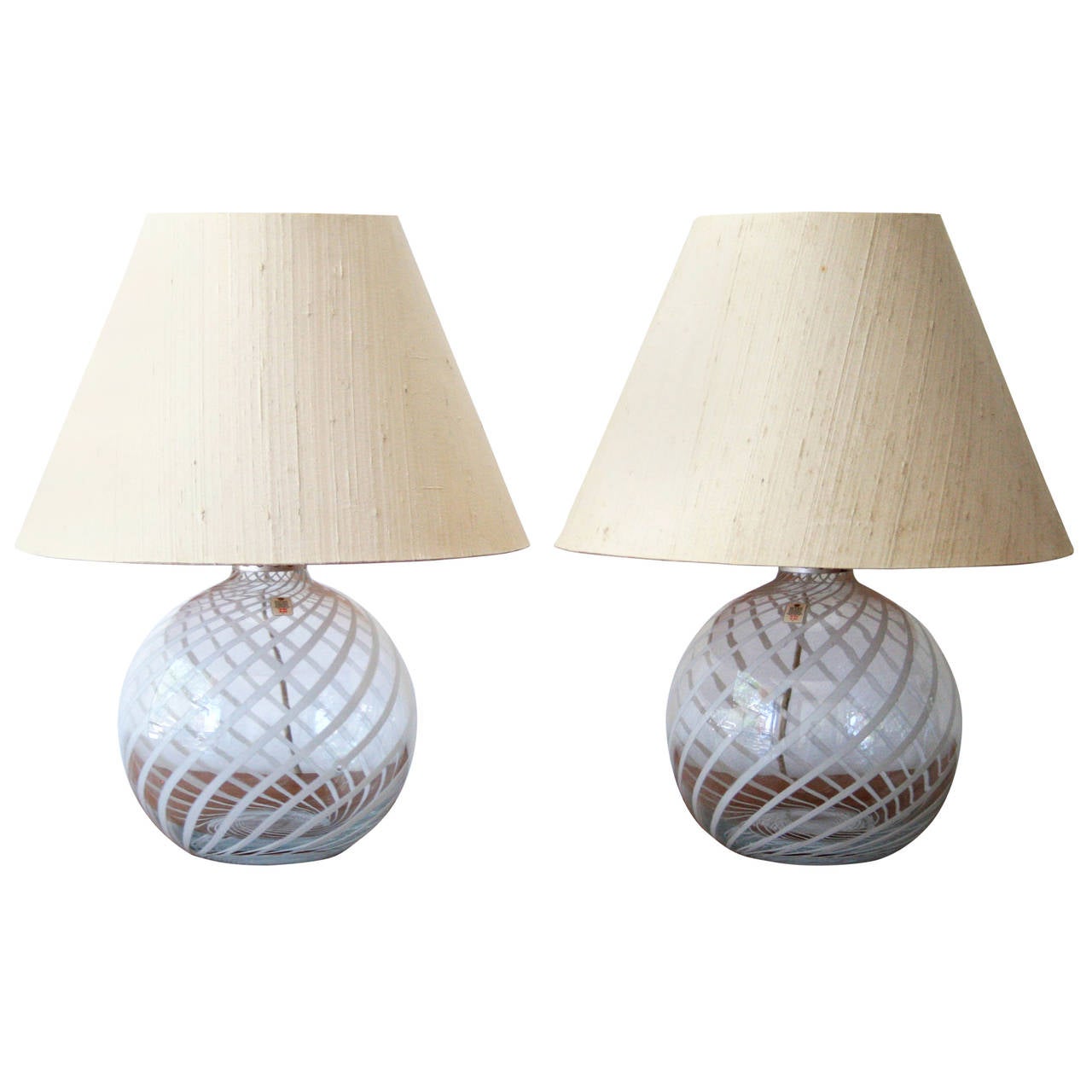 Pair of Holmgaard Modernist Table Lamps at 1stDibs