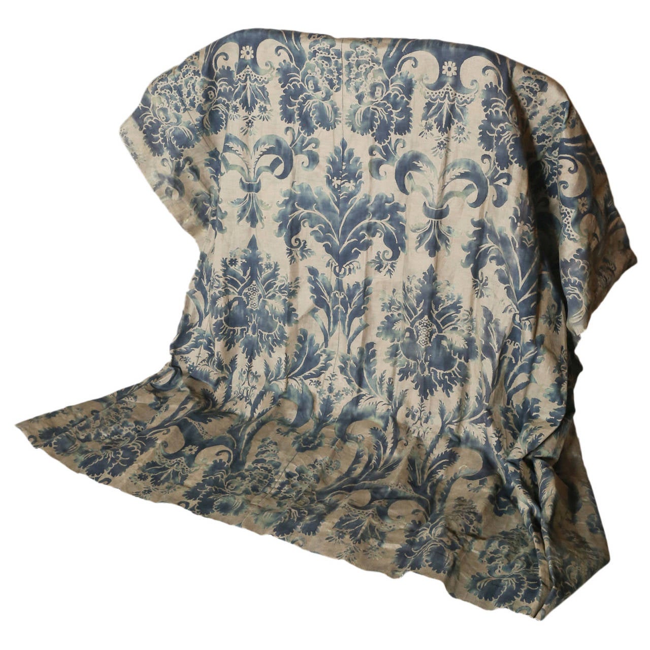 Four Vintage Fortuny Drapery Panels at 1stDibs