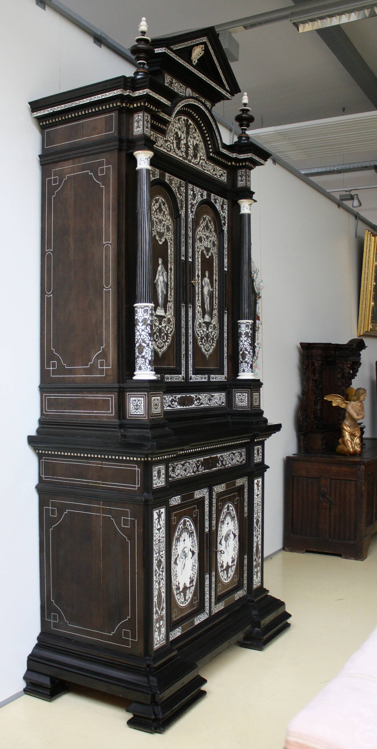 19th Century, Italian Cabinet in Renaissance Style For Sale at 1stDibs