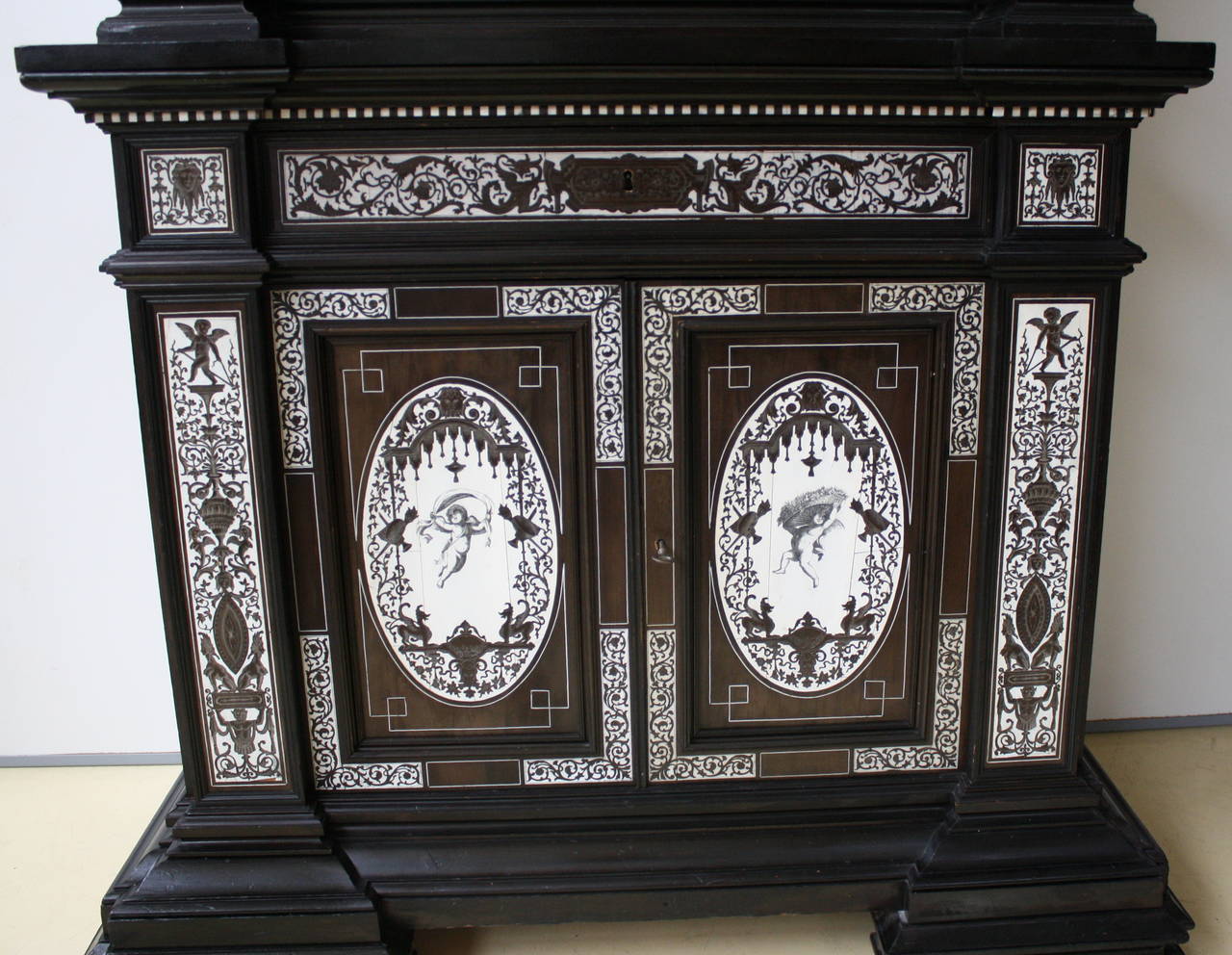 19th Century, Italian Cabinet in Renaissance Style For Sale at 1stDibs