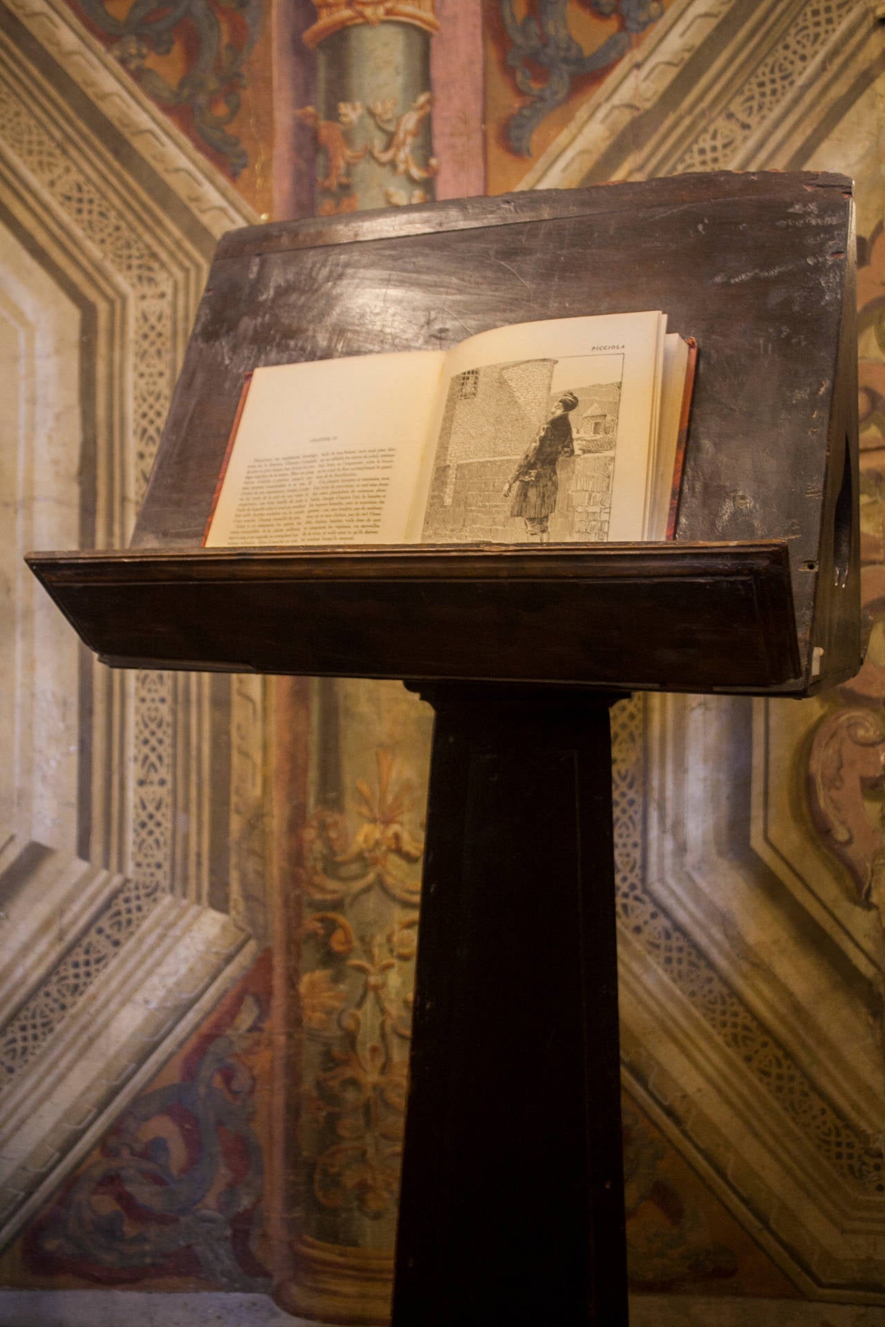 Antique Lectern, Made of Walnut at 1stDibs | antique lecturn, antique ...