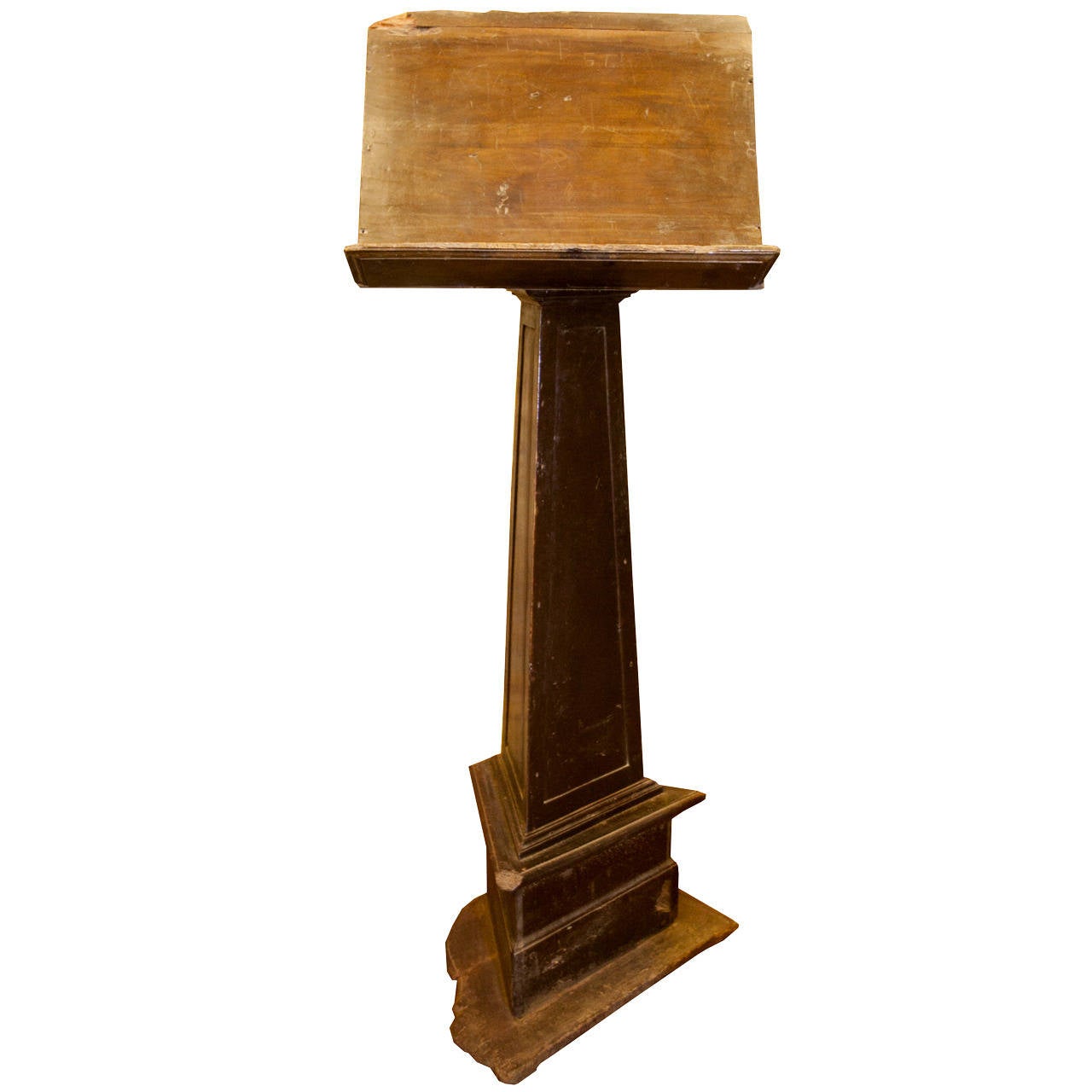 Antique Lectern, Made of Walnut at 1stDibs