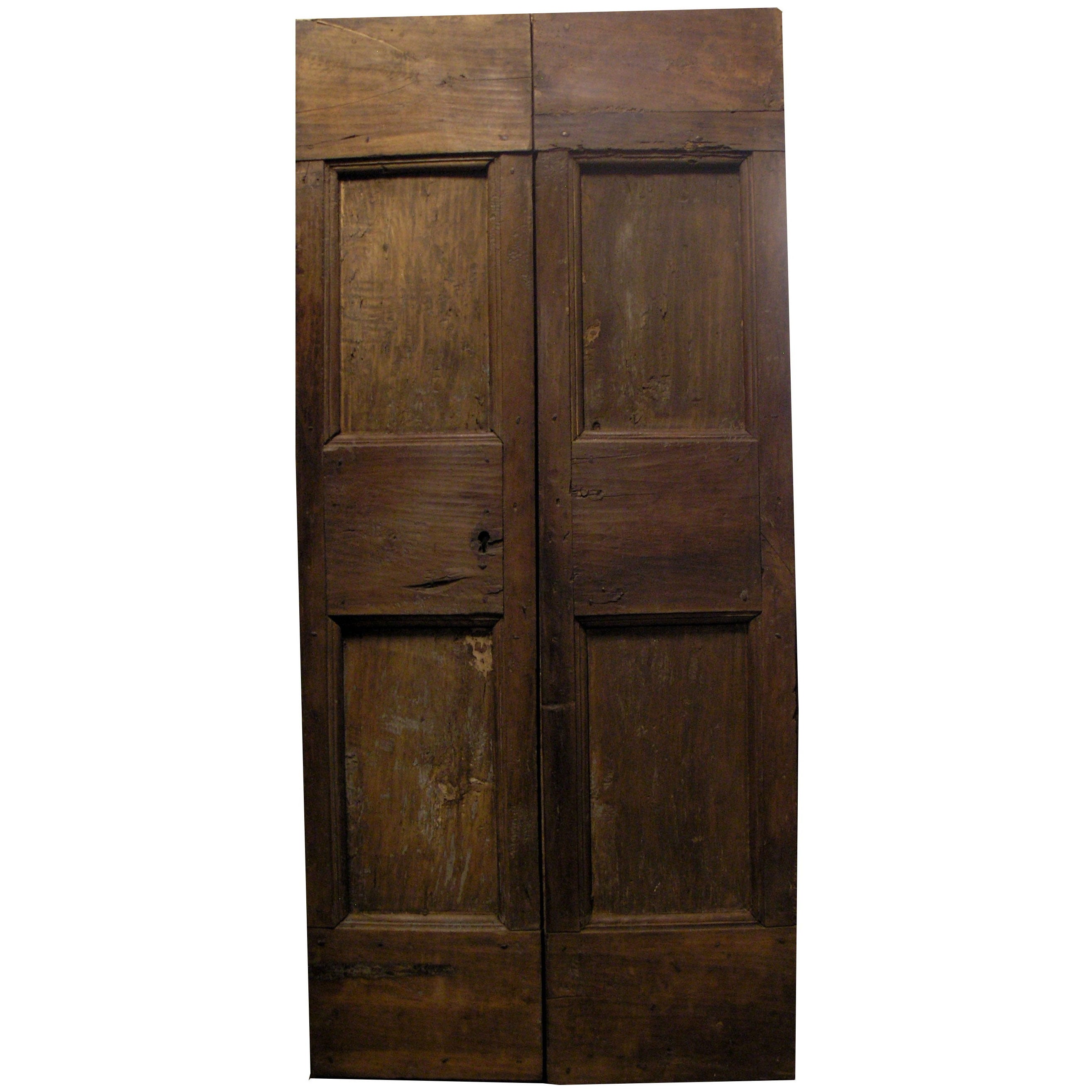 Antique Walnut Double Door at 1stdibs