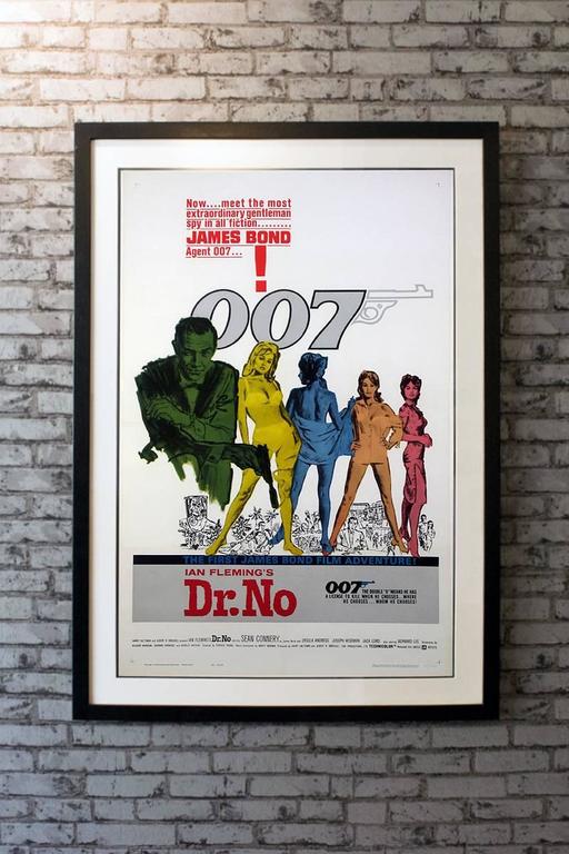 "Dr. No" Film Poster, 1962 at 1stDibs