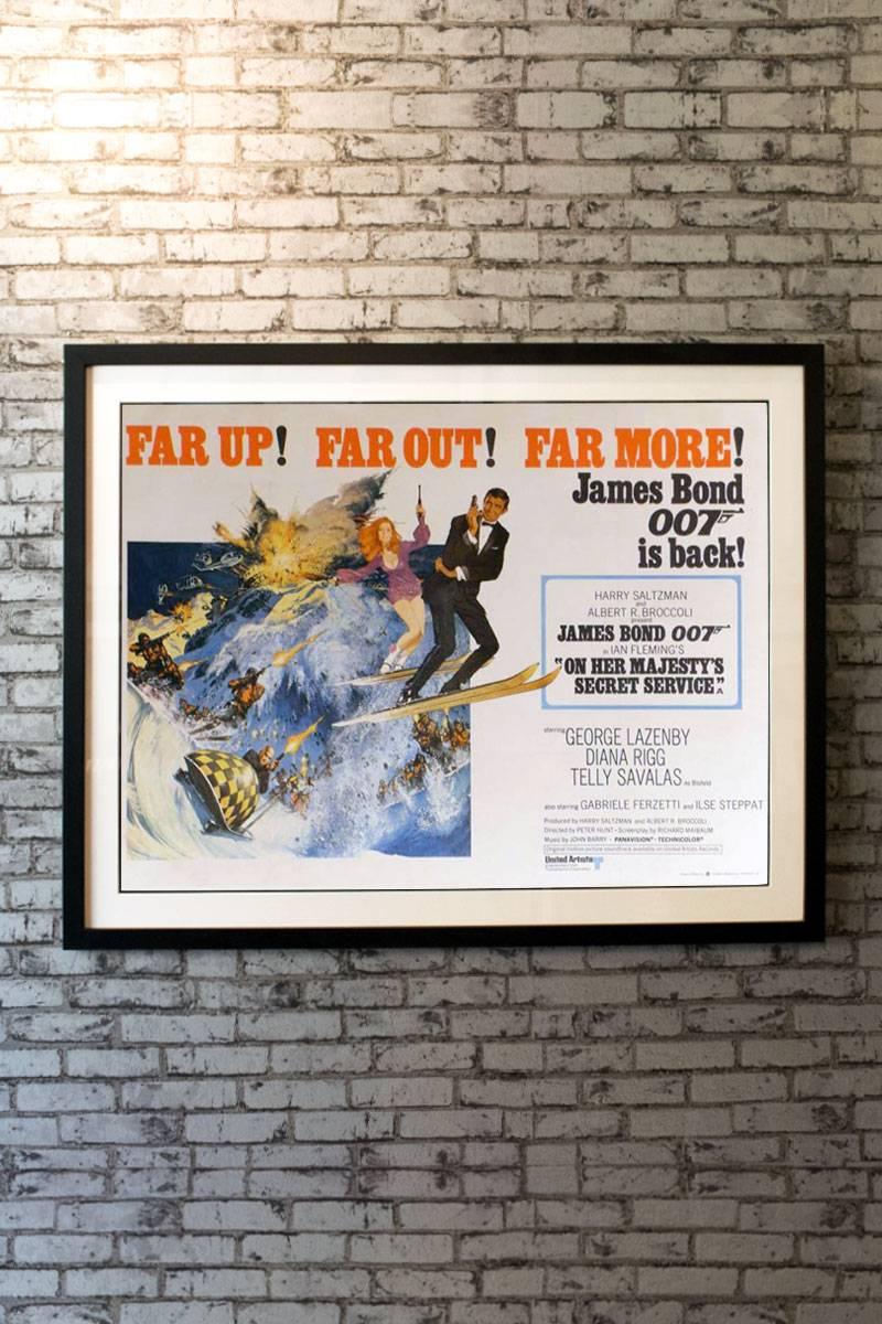 "On Her Majesty's Secret Service" Film Poster, 1969 at 1stDibs | on her ...