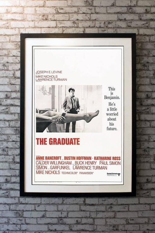 “The Graduate” Film Poster, 1967 For Sale at 1stDibs