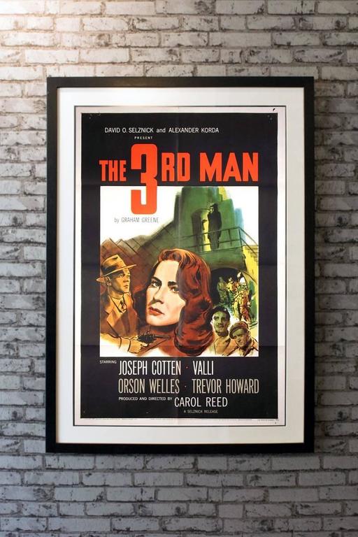 "The Third Man" Film Poster, 1949 For Sale at 1stDibs | the third man ...