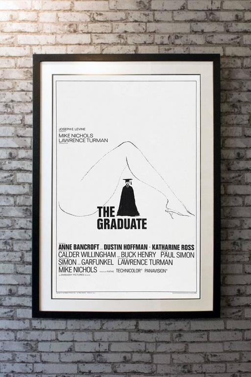 The Graduate, Poster, 1967 For Sale at 1stDibs