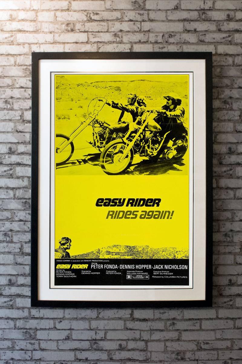 "Easy Rider" Poster, R-1972 For Sale at 1stDibs | value of original ...