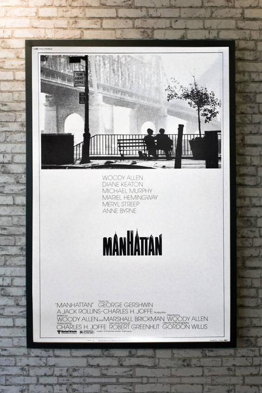 "Manhattan" Film Poster, 1979 For Sale at 1stDibs