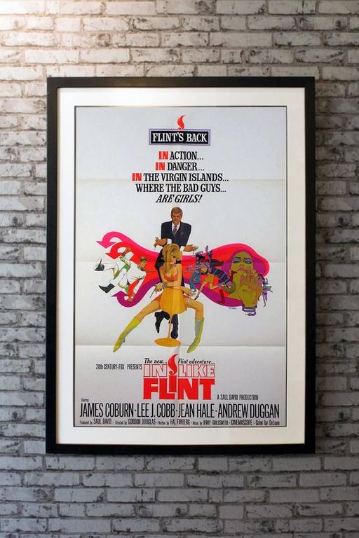 "In like Flint", Poster, 1967 For Sale at 1stDibs