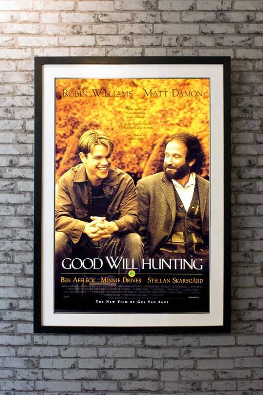 “Good Will Hunting” Film Poster, 1997 For Sale at 1stDibs