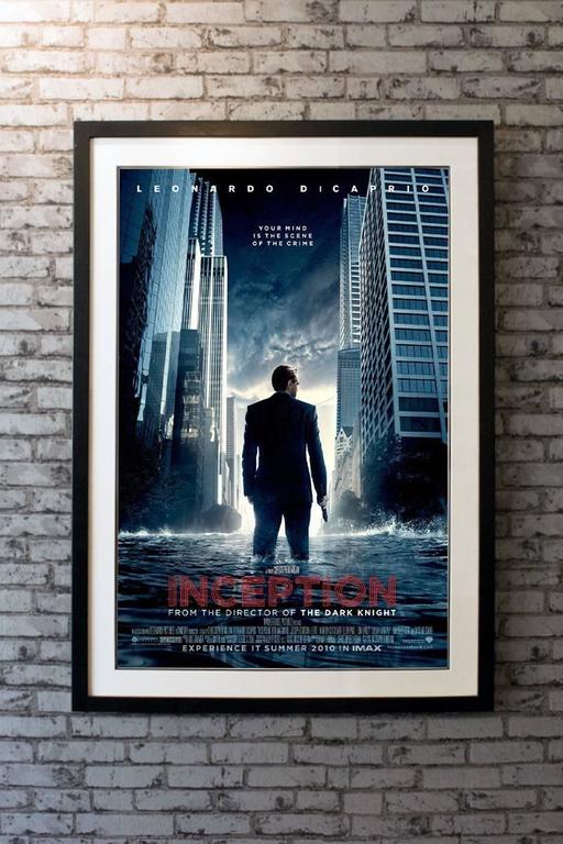 "Inception" Film Poster, 2010 For Sale at 1stDibs | inception movie poster