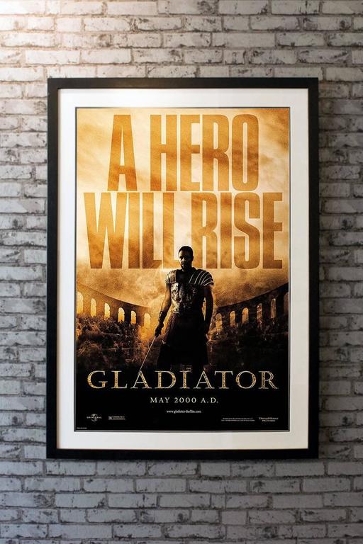 "Gladiator", Film Poster, 2000 For Sale at 1stDibs | gladiator poster ...