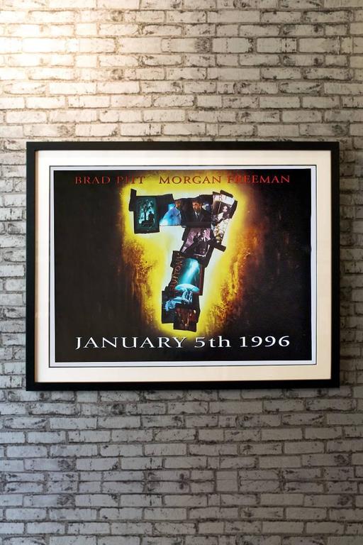 “Se7en” Film Poster, 1995 For Sale at 1stDibs