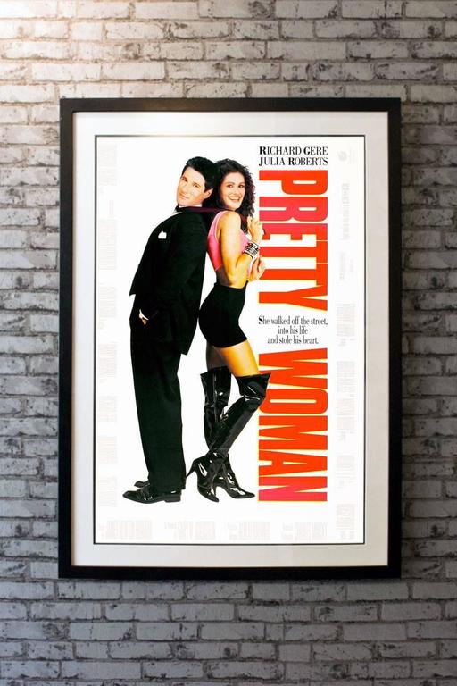"Pretty Woman" Film Poster, 1990 For Sale at 1stDibs | pretty woman posters
