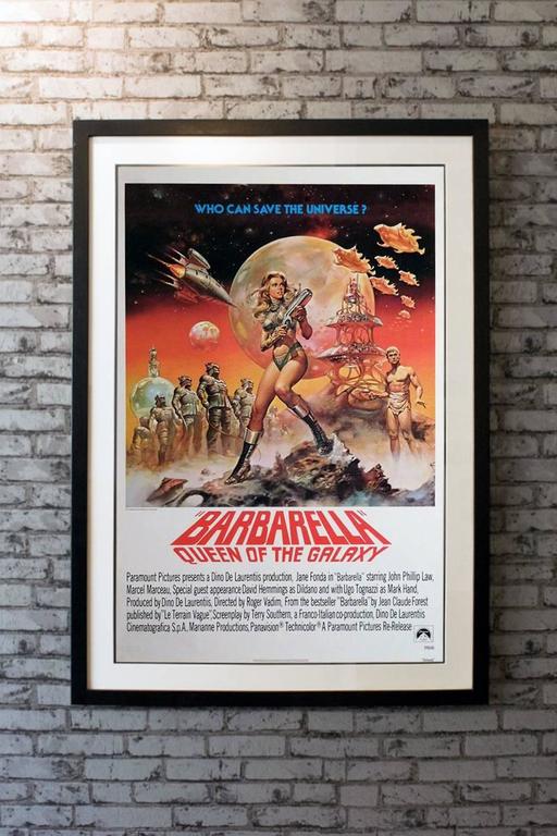 Affiche du film « Barbarella », 1977 En vente sur 1stDibs
