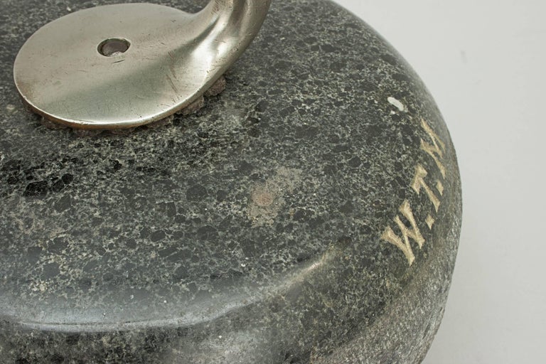 Early Curling Stone at 1stDibs