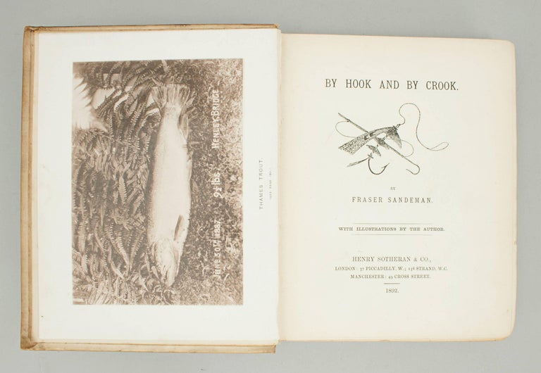 Fishing Book "By Hook and By Crook" by Fraser Sandeman at 1stDibs