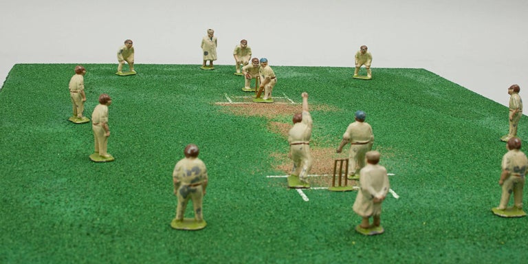 Lead Toy Cricket Figures at 1stDibs
