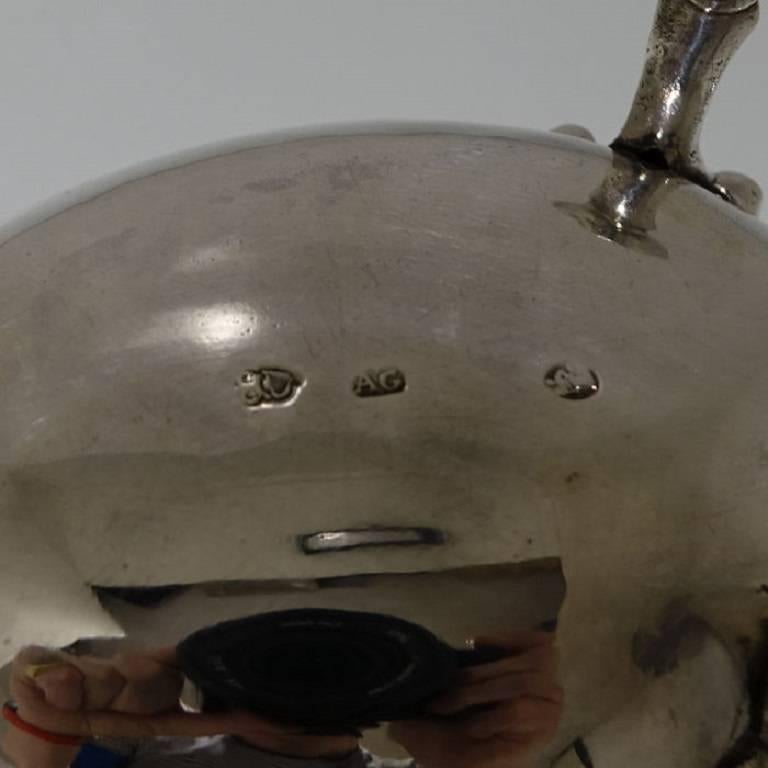 George II Antique Britannia Silver Irish Sauce Boat Dublin Andrew ...