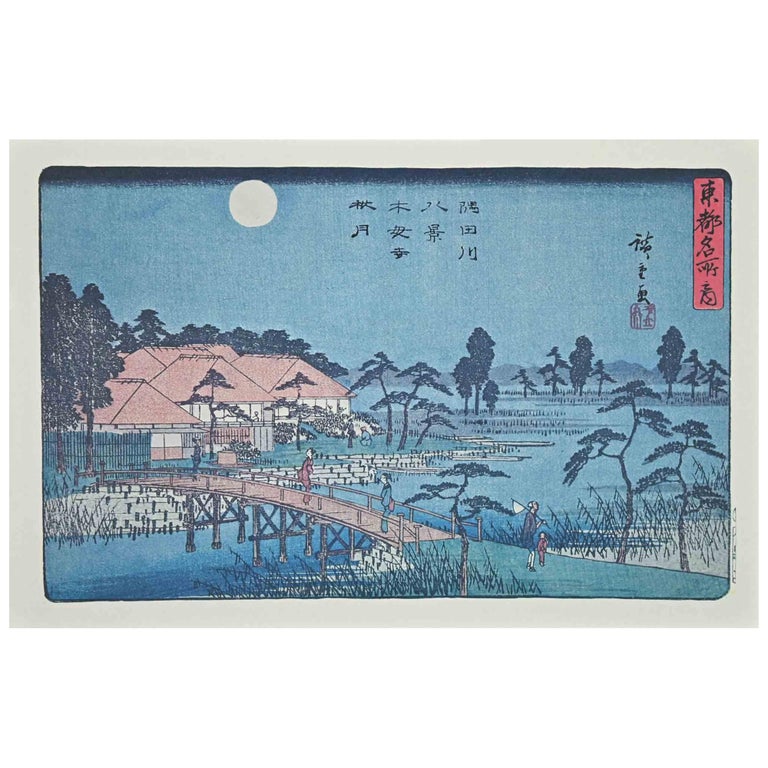 Eight Scenic Spots along Sumida River For Sale at 1stDibs