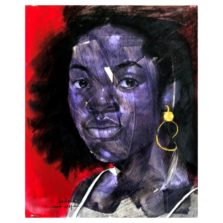 Akinola Taoheed - Your Eyes Speak 3 For Sale at 1stDibs