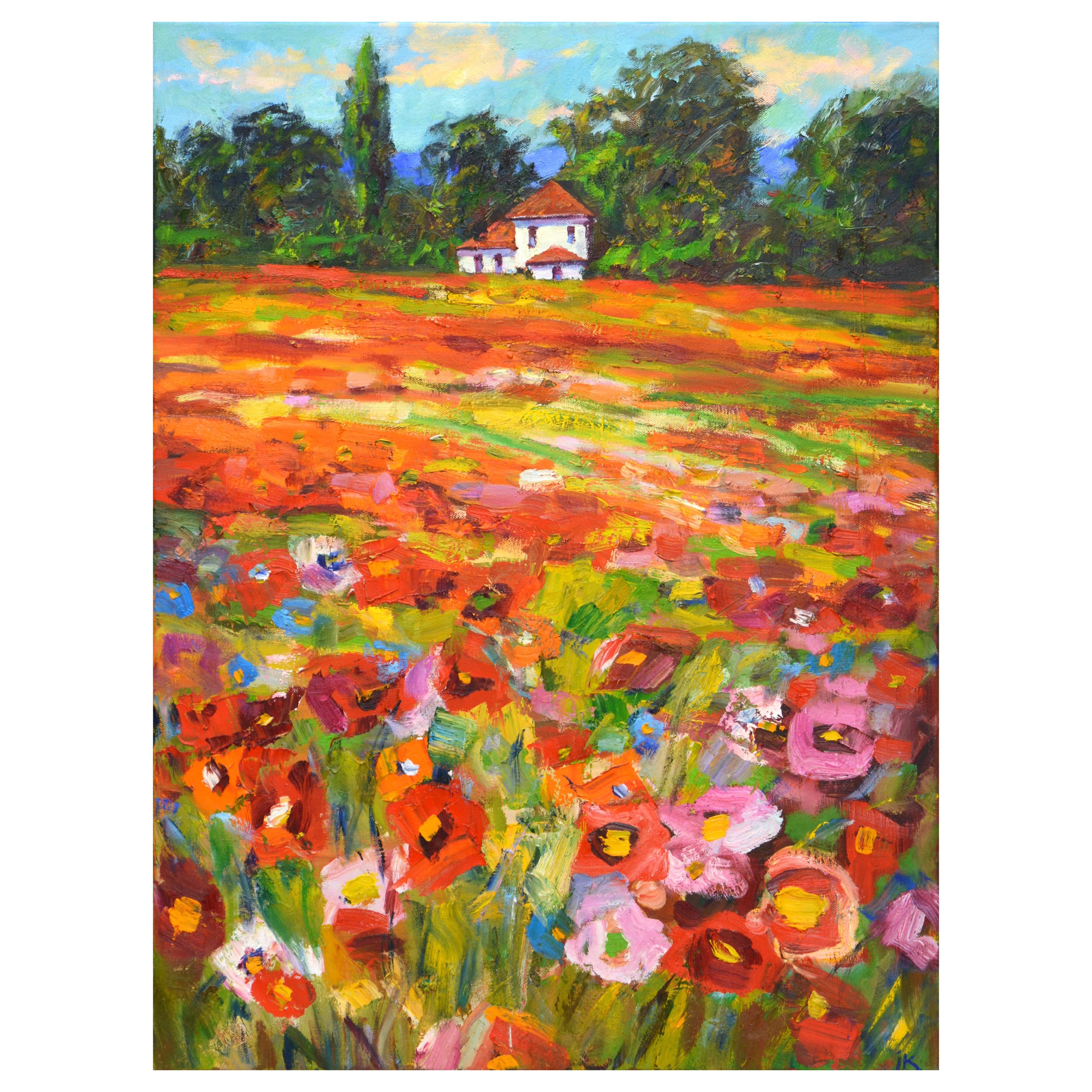 Stephanie Serpick Interior Paintings - 4 For Sale at 1stDibs