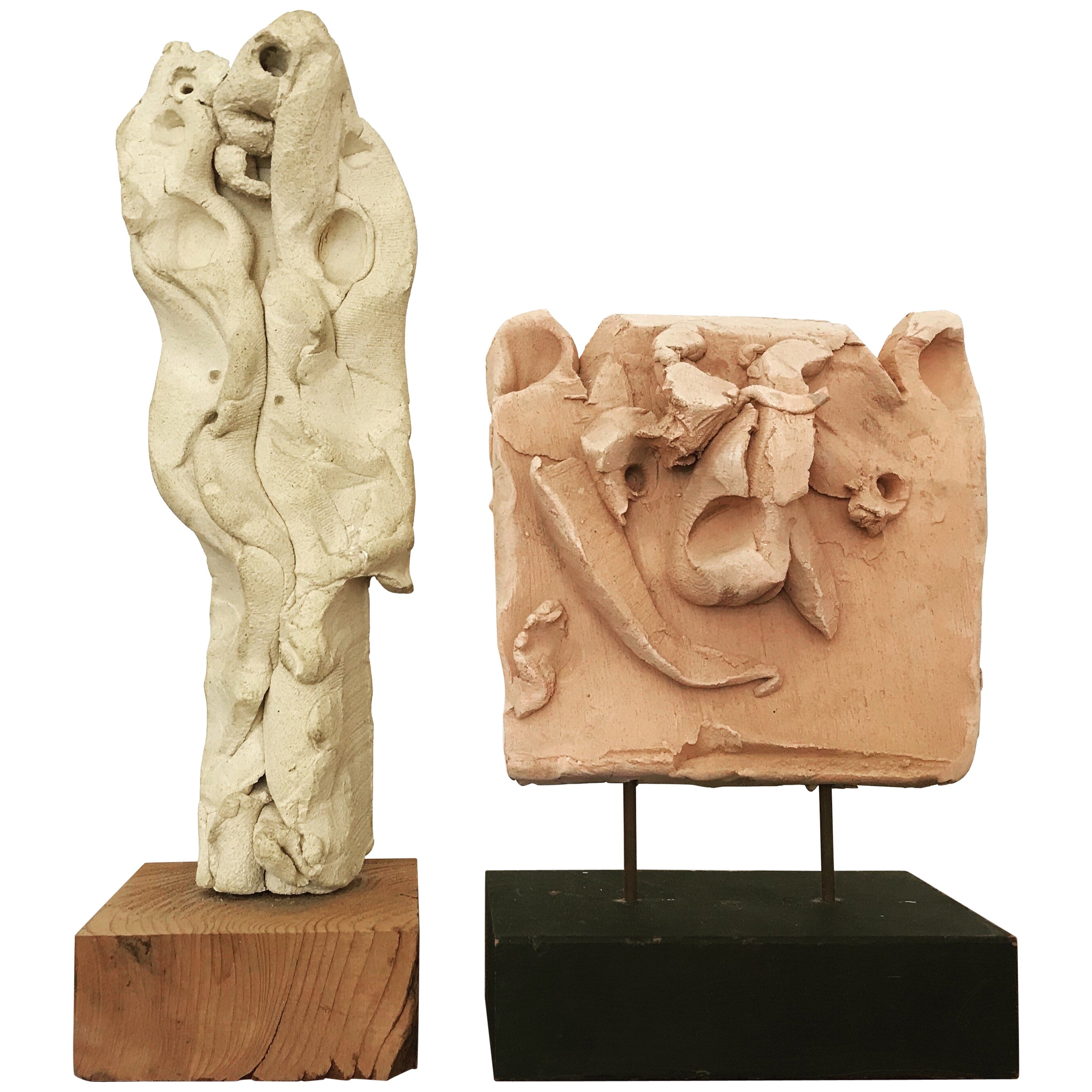 Abstract Expressionist Sculpture by Grace Pologe For Sale at 1stDibs