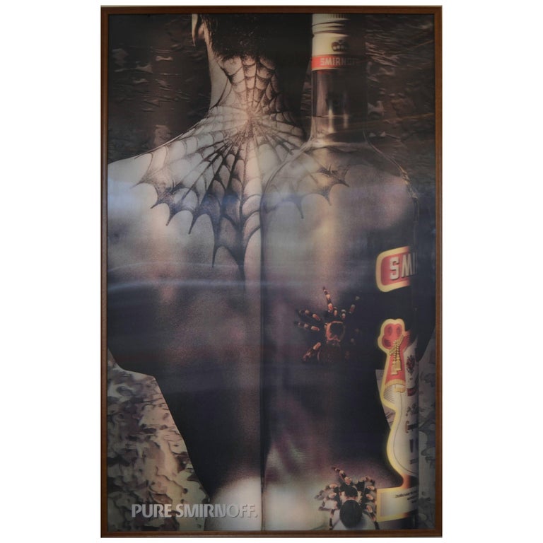 Erwin Olaf Ad for Smirnoff Red Vodka, Spider For Sale at 1stDibs