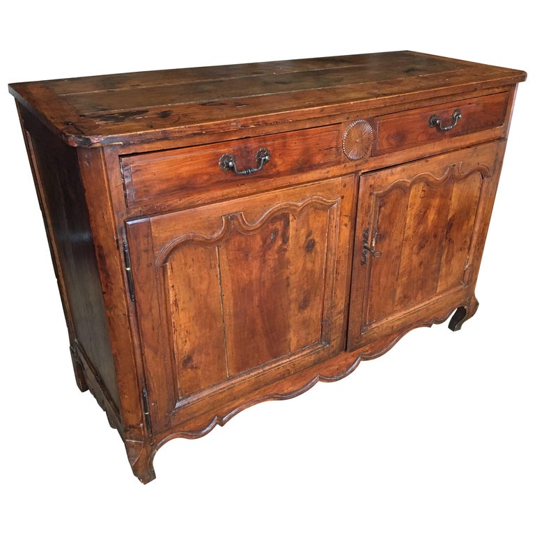 Louis XV Period Walnut Buffet, circa 1780 For Sale at 1stDibs