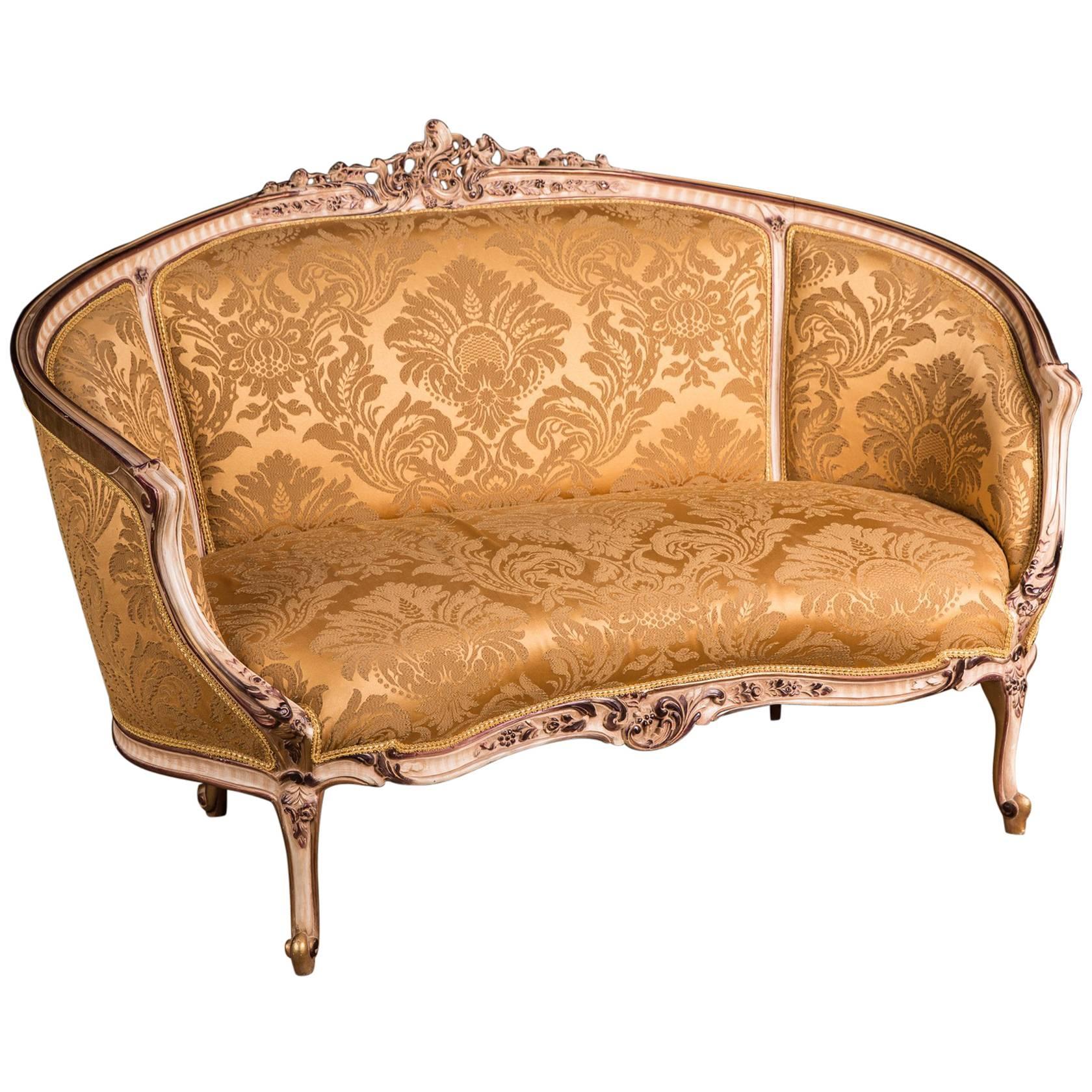 Elegant French Sofa Canape In Louis Seize Style For Sale At 1stDibs
