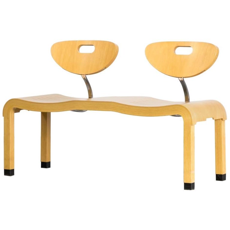 Ruud Jan Kokke ‘Moment’ Double-Seat Bench for Kembo For Sale at 1stDibs